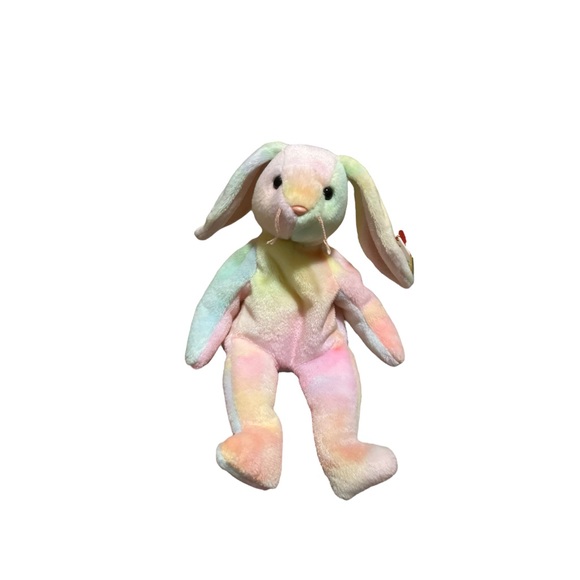 Ty | Toys | Vintage 998 Ty Beanie Babies Hippie The Tiedye Bunny | Poshmark